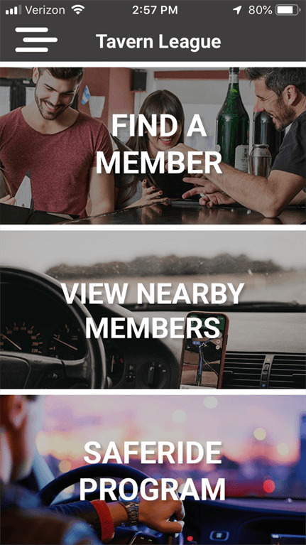Download the SafeRide Mobile App - Tavern League of Wisconsin